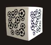 Rixstine Soccer 3" Square Paper Note Cube - Closeout Sale - Soccer ...
