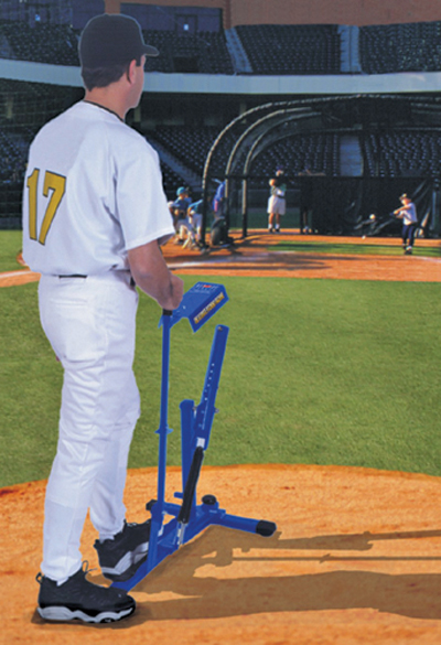 Louisville Slugger Blue Flame Pitching Machine - Baseball Equipment & Gear