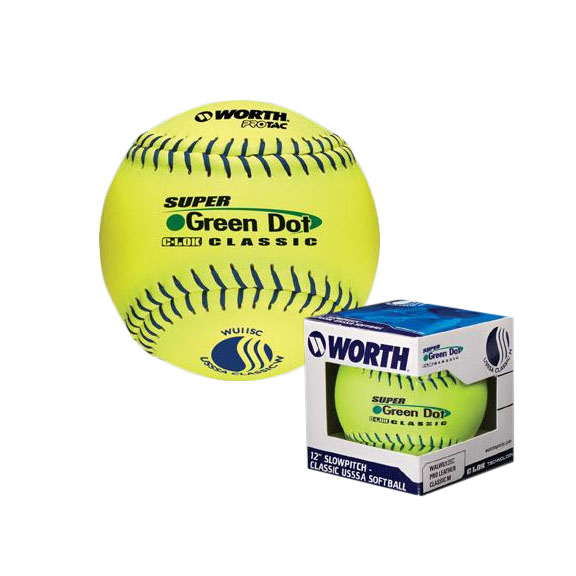 11" USSSA Womens Slowpitch Softball 6 Pack - Baseball Equipment & Gear