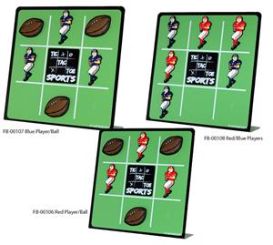 Football Magnetic Tic Tac Toe Game 3 Styles Gifts - Football Equipment ...