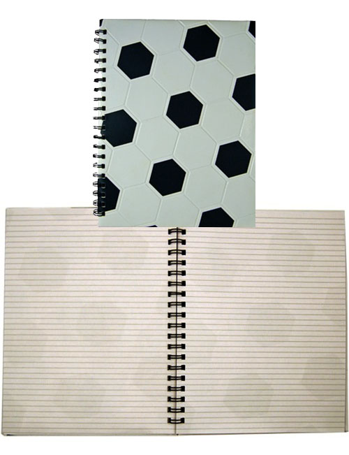 E6715 Soccer Notebook unique gifts ideas