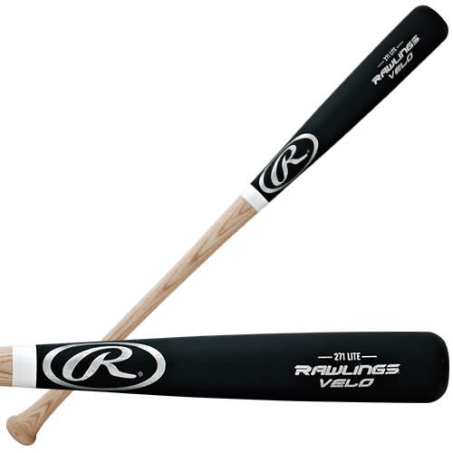 Rawlings Velo Ash Wood Baseball Bat (-3) 271V - Baseball Equipment & Gear