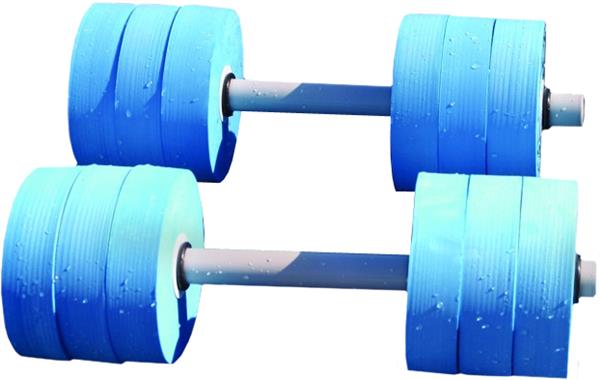 Sprint Aquatics Adjustable Barbells (pair) - Swimming Equipment and Gear