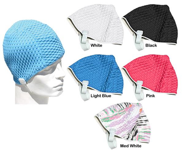 Sprint Aquatics Bubble Crepe Cap - Swimming Equipment and Gear