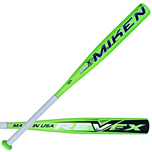 Miken Rev-EX Youth -12 Baseball Bat YREV12 - Baseball Equipment & Gear