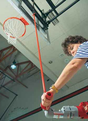 Bison Basketball Power Drive Shaft Height Adjuster - Basketball ...