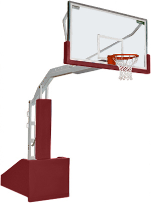 Bison T-REX Competition Portable Basketball System BA898G - Basketball ...