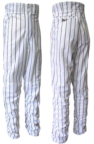 Reebok Polyester Pinstripe Baseball Pants - Closeout Sale - Baseball ...