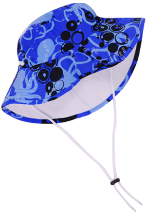 E68255 Plangea Sport Boys Reversible Octopus Bucket Hats