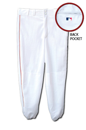 MLB Pro Style Piped Baseball Extended Pants - Baseball Equipment & Gear