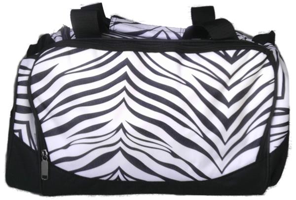 Pizzazz Small Zebra Print Cheer Travel Bag - Cheerleading Equipment and ...