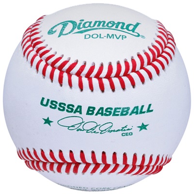 Diamond DOL-MVP USSSA Baseballs - Baseball Equipment & Gear