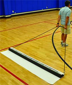 Jaypro 8' Courtclean Unit With Towel - Basketball Equipment and Gear