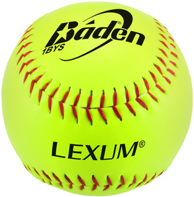 Baden ASA Lexum Slowpitch 12" Softballs 1BYS - Baseball Equipment & Gear