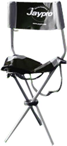 Jaypro Deluxe Coaches Stool With Backrest - Soccer Equipment and Gear