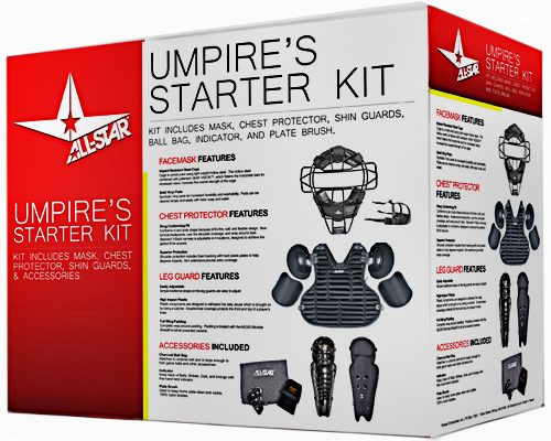 ALL-STAR Baseball Umpire's Starter Kit - Baseball Equipment & Gear