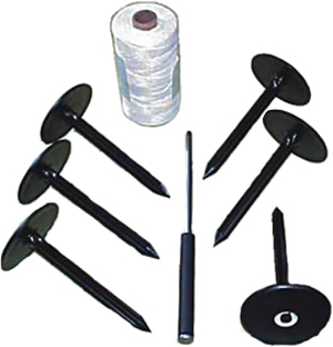 Jaypro Pro Line 50 Pc. Football Field Marking Kit - Football Equipment ...