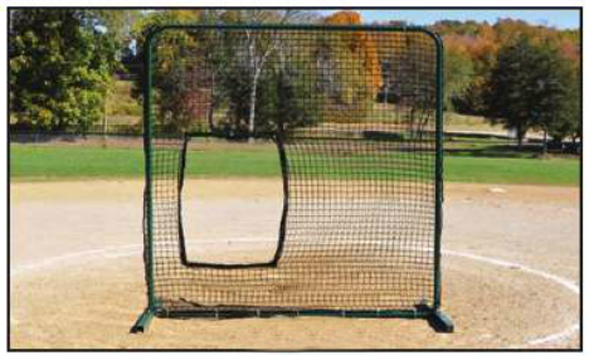 Jaypro Softball Pitchers Protector Screen - Baseball Equipment & Gear