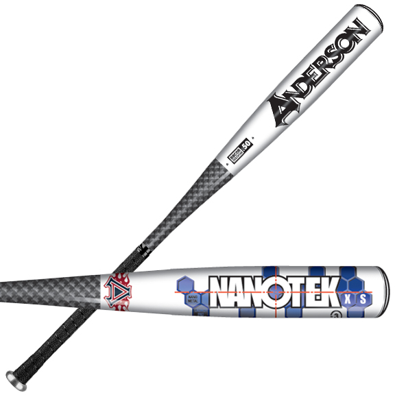 Anderson Bat NanoTek XS-3 BBCOR Adult Baseball Bat - Baseball Equipment ...