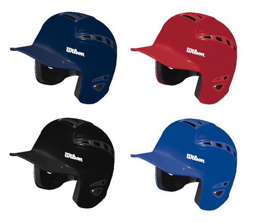 Wilson WTA5450 Adult/Youth Sleek Batting Helmets - Baseball Equipment ...