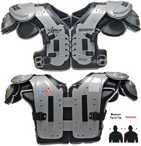 Douglas Pads Football DP 56Z Shoulder Pads - Football Equipment and Gear