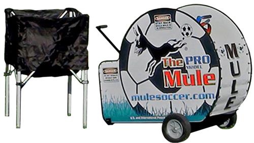 Mule Soccer Mule PRO Trainer System w/Ball Carrier - Soccer Equipment ...
