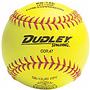 Dudley Spalding 12" SB12 ASA Leather Softballs - Baseball Equipment & Gear