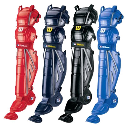 WTA3520 Baseball Hinge FX Catchers Leg Guards - Baseball Equipment & Gear