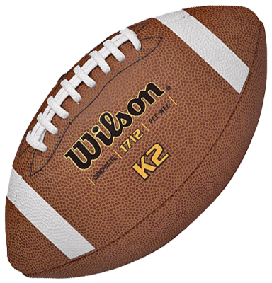 Wilson K2 Traditional Composite Game Footballs - Football Equipment and ...