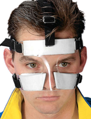 SafeTGard Protective Sports Nose Guard - Soccer Equipment and Gear