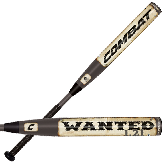 Combat Wanted 1.21 Slowpitch Softball Bats - Baseball Equipment & Gear