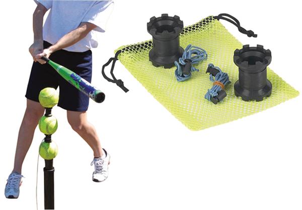 Tee Stackers Baseball Softball Training Hit Aid - Baseball Equipment & Gear