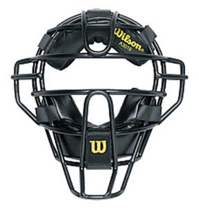 Wilson Baseball Umpire Dyna-Lite Face Mask - Baseball Equipment & Gear