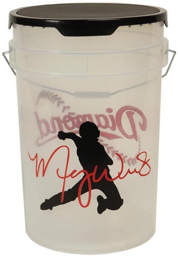 Diamond Megan Willis 6-Gallon Softball Bucket - Baseball Equipment & Gear