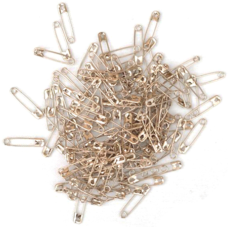 Blazer Athletic Nickel Plated Safety Pins - Playground Equipment and Gear