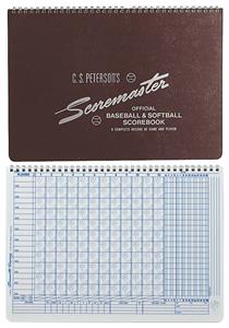 Original Scoremaster Baseball & Softball Scorebook - Baseball Equipment ...