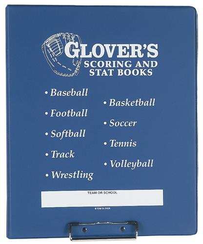 Glovers Baseball & Softball Stat Book Binder - Baseball Equipment & Gear