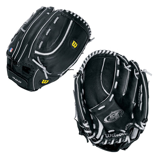 Wilson EZ Catch Leather 11" Youth Baseball Gloves - Baseball Equipment ...