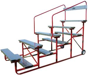 Blazer Athletic Track Judges Stand Bleachers - Playground Equipment and ...