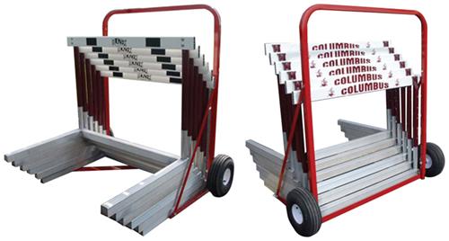 Blazer Athletic Two Wheel Hurdle Cart - Playground Equipment and Gear