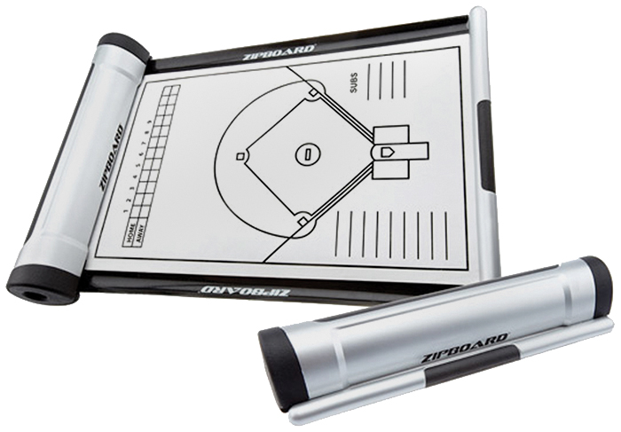 E73802 ZipBoard Retractable Portable Baseball Whiteboard