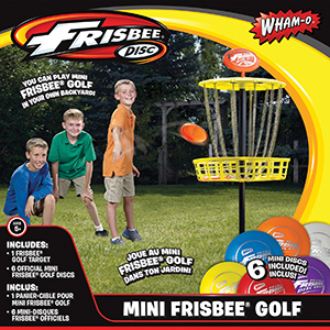Wham-O Mini Frisbee Golf Set - Playground Equipment and Gear