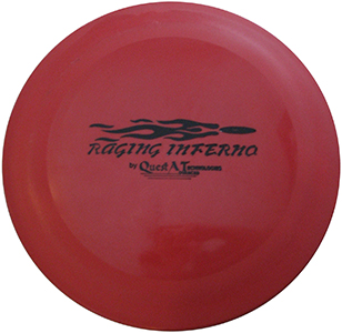 E74155 Quest AT Raging Inferno Helix #1 Golf Disc