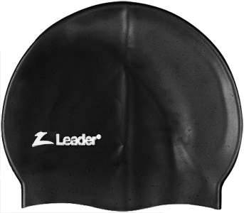 Leader Medley 100% Silicone Racer Swim Cap - Swimming Equipment and Gear
