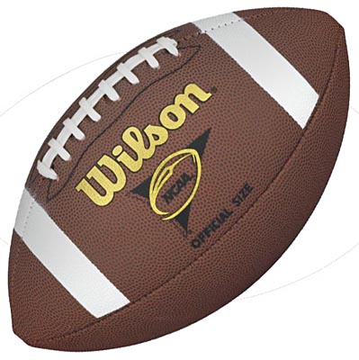 Wilson NCAA Composite Footballs - Football Equipment and Gear