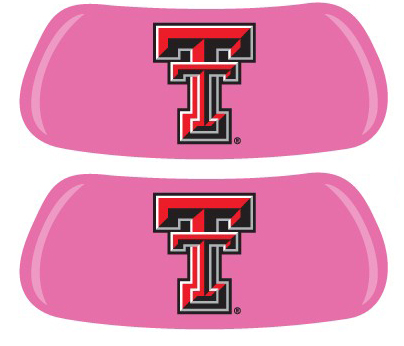 Texas Tech Pink EYEBLACK Strips - Fan Gear