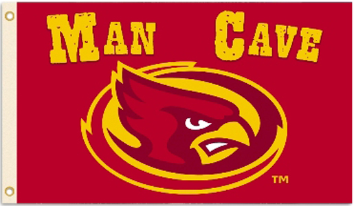 Collegiate Iowa State Man Cave 3' x 5' Flag - Fan Gear