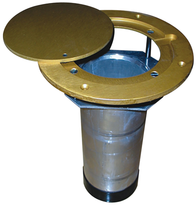 Blazer Athletic Aluminum Ground Sleeves - Volleyball Equipment and Gear