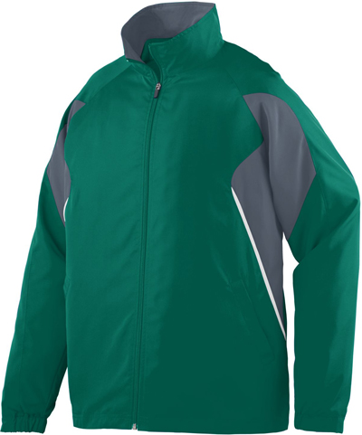 Augusta Sportswear Adult Lined Full Zip Fury Jacket 3730 - Baseball ...