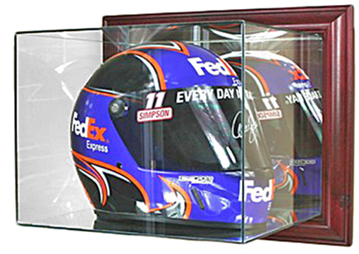 Perfect Cases Wall Mounted Racing Helmet Display Case - Fan Gear